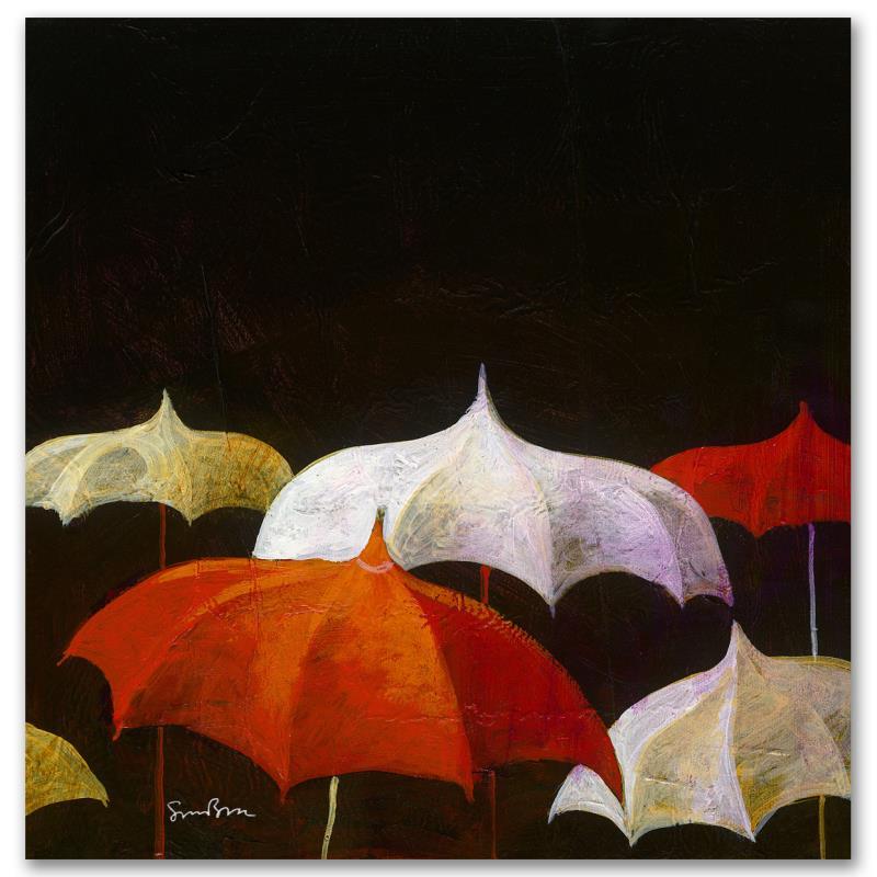 Simon Bull Limited Edition 12 x 12 giclee:"Chit Chat" - Simon Bull