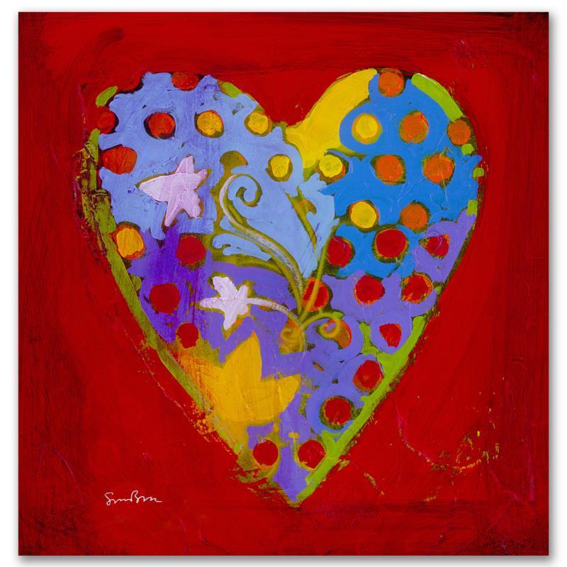 Simon Bull Limited Edition 12 x 12 giclee:"It's A Love Thing VI ...