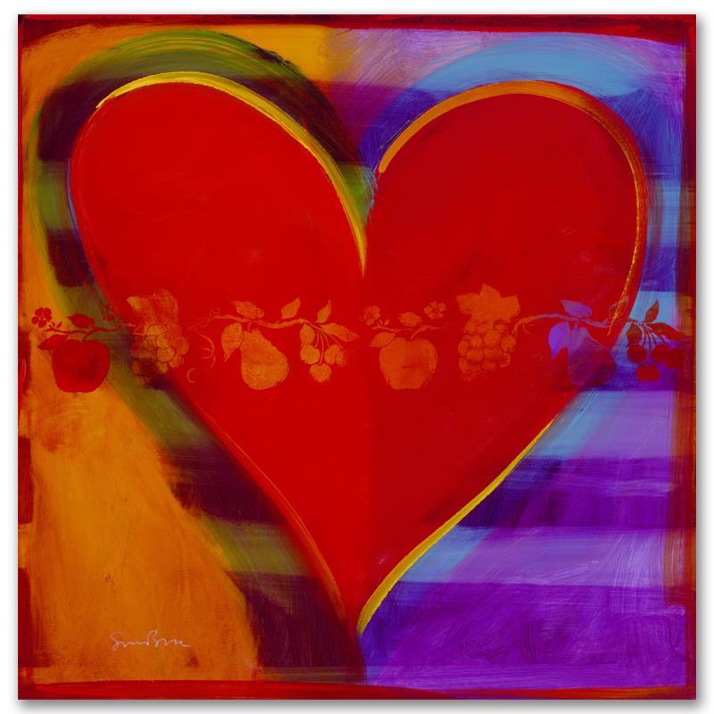 Simon Bull Limited Edition 20 x 20 giclee:"Rainbow Road" - Simon Bull