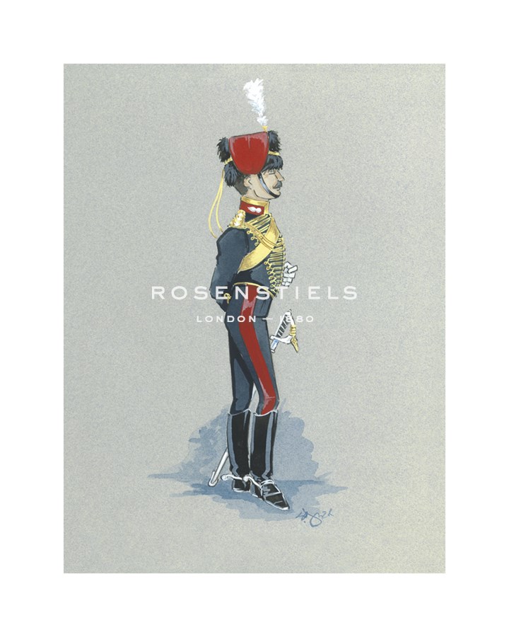 Simon Dyer Hand Numbered Limited Edition Print on Paper :"The Gunner ...