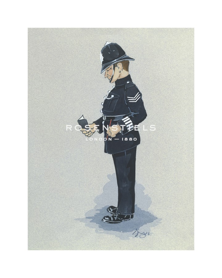 Simon Dyer Hand Numbered Limited Edition Print on Paper :"The Policeman ...