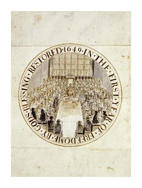 Simon Thomas Fine Art Open Edition Giclée:"A Design for the Great Seal ...