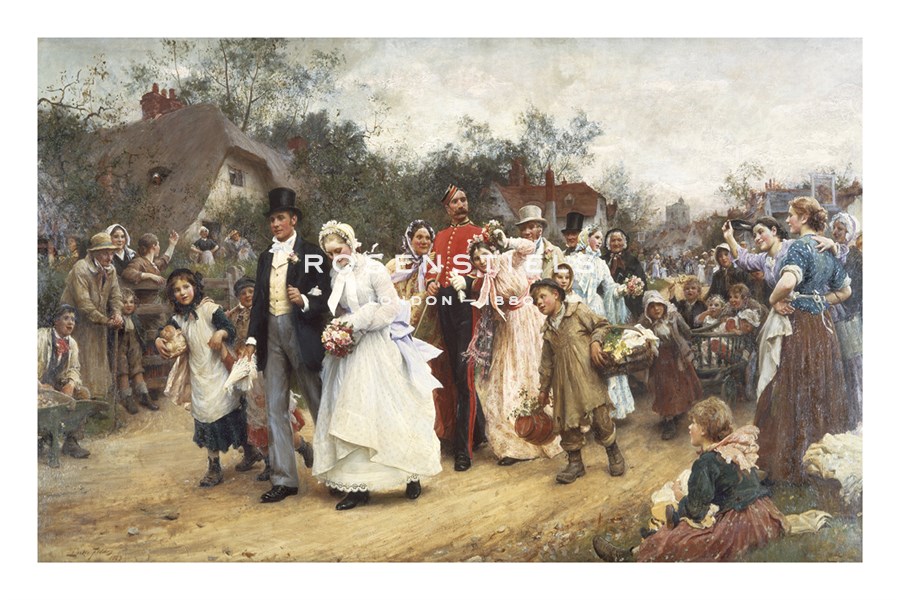 Sir Luke Fildes Hand Numbered Limited Edition Print on Paper :"The ...