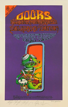 Stanley Mouse Hand Signed and Numbered Limited Edition Print:"Doors ...