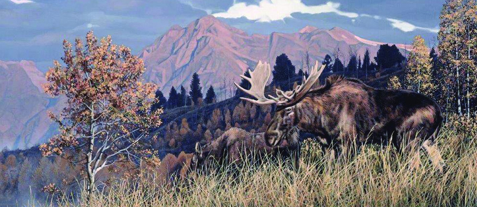 Rod Frederick Limited Edition Artist Signed Canvas Giclee:"An Autumn ...