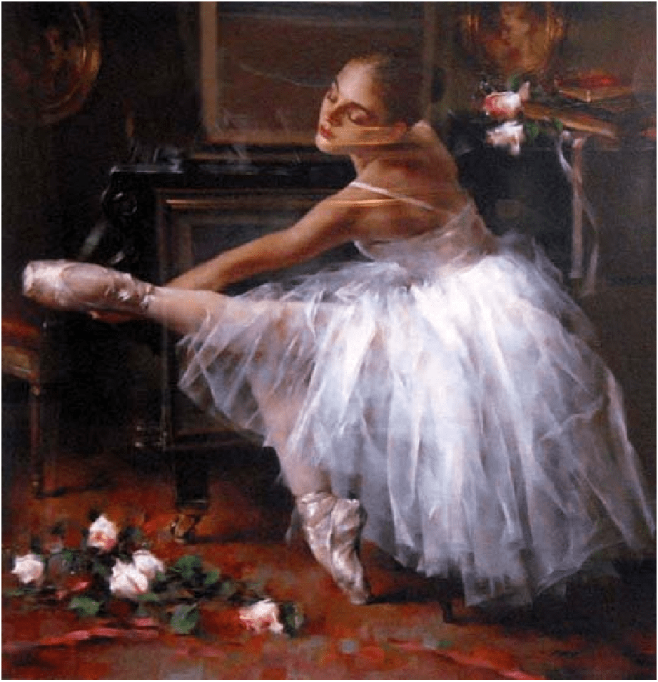 Stephen Pan Artist Signed Limited Edition Giclee on paper:"Dancer With ...