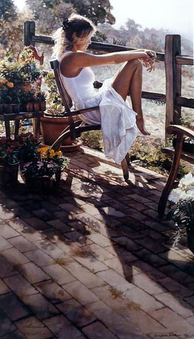 Steve Hanks Print-Signed and Numbered:"Where the Healing Begins ...