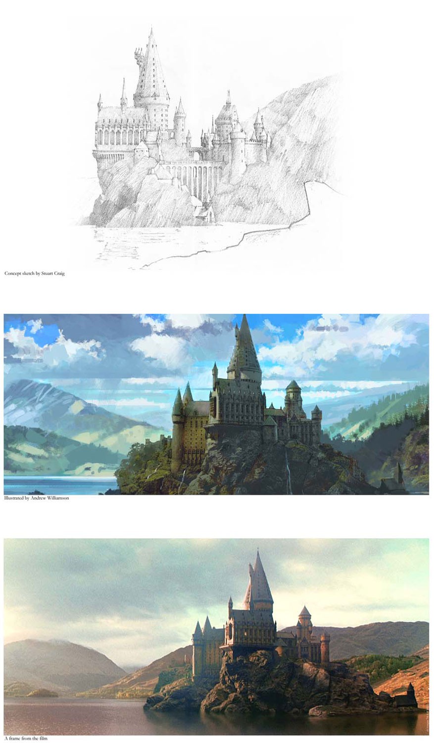 Stuart Craig Limited Edition Art: Creating Hogwarts and the Black Lake ...