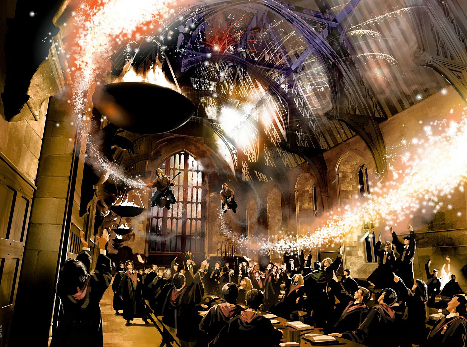 Stuart Craig Limited Edition Art: Making a Great Exit - Harry Potter ...
