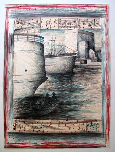 Susan Hall Hand Signed Limited Edition Lithograph:"The Song Of Love ...