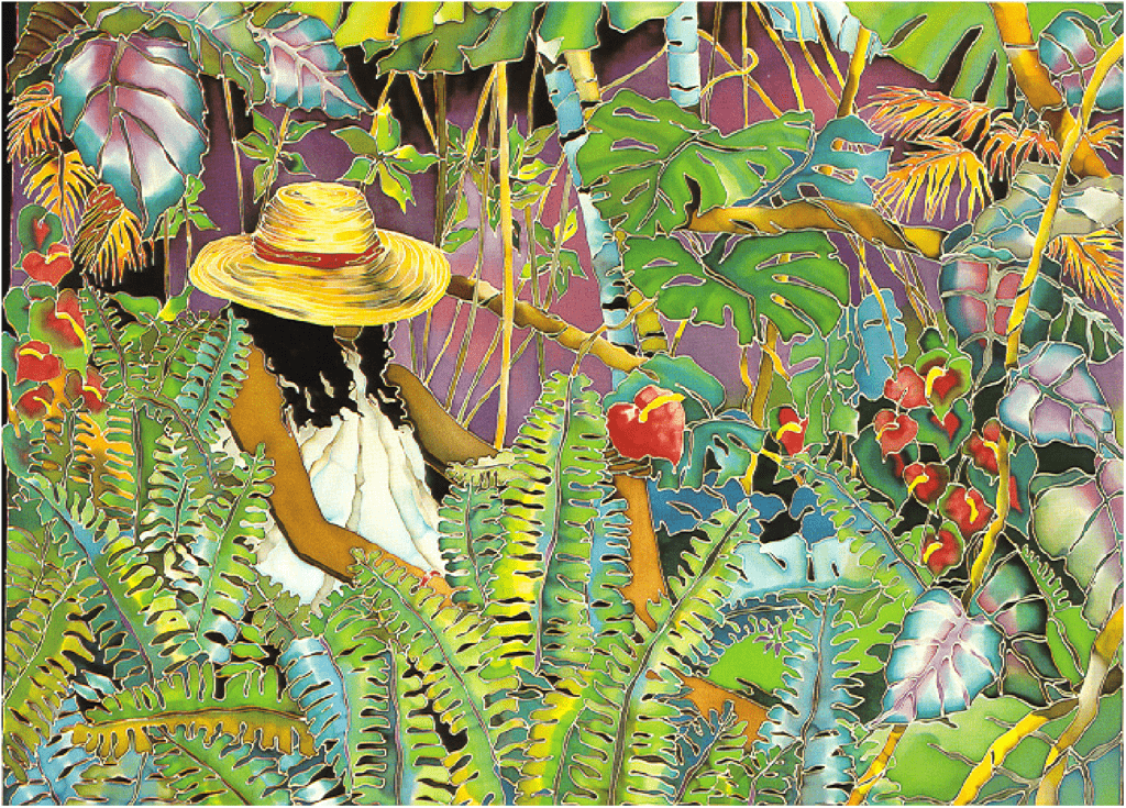 Susan Patricia Artist Signed Limited Edition Serigraph on paper:"Island ...