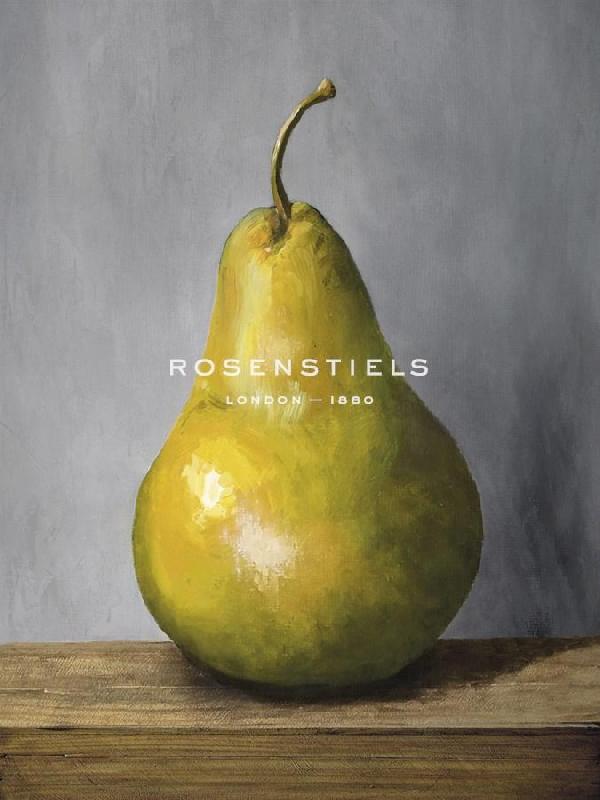 Tania Bello 30 x 40 in. Open Giclee Canvas:"Pear Portrait" - Tania Bello