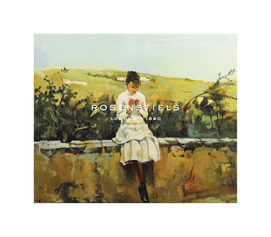 Telemaco Signorini Hand Numbered Limited Edition Print on Paper :"Hills ...