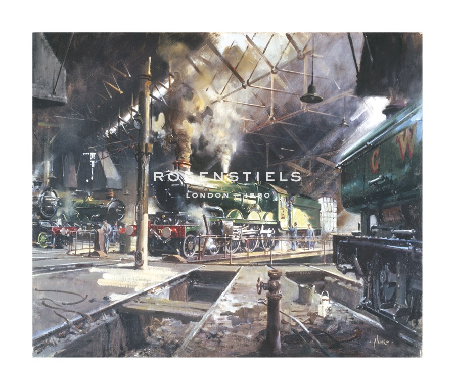 Terence Cuneo Hand Numbered Limited Edition Print on Paper :"Castles At ...