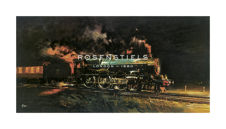 Terence Cuneo Hand Numbered Limited Edition Print on Paper :"Night King ...