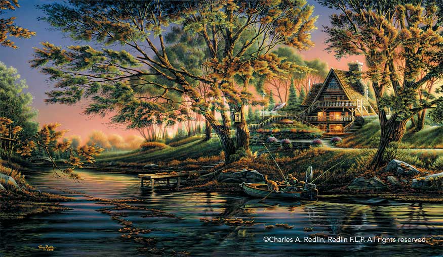 Terry Redlin Artist Proof Print: "Close to Paradise" - Terry Redlin Artist Proofs