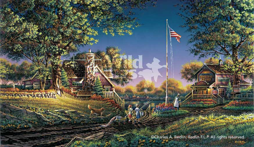 Terry Redlin Artist Proof Print: "Good Morning, America!" - Terry ...