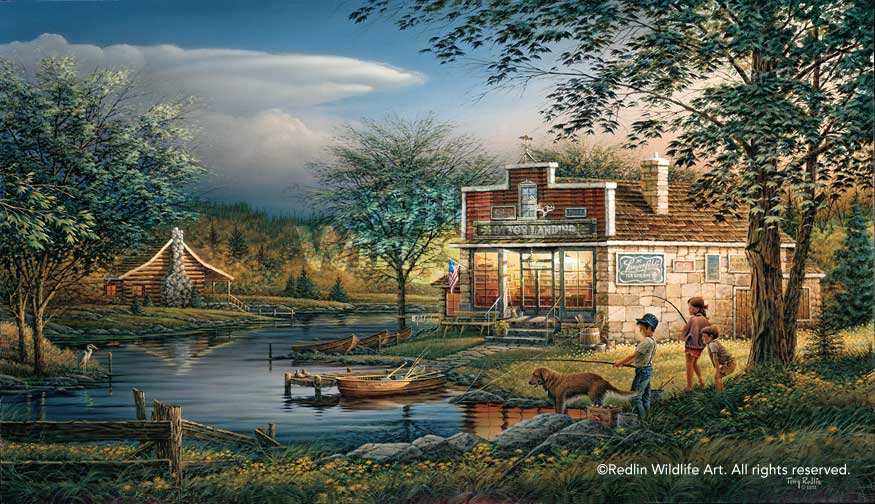 Terry Redlin Artist Proof Print: "Summertime" - Terry Redlin Artist Proofs