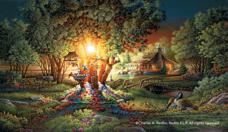 Terry Redlin Artist Proof Print: "The Colors of Spring" - Terry Redlin ...