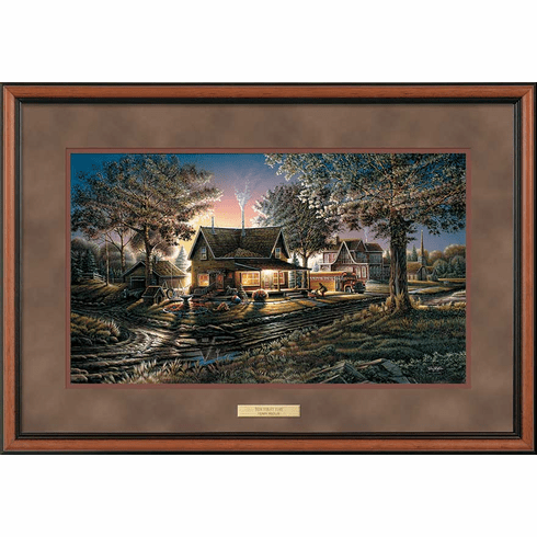 Terry Redlin Fine Art Open Edition:"His First Day - Encore Print ...