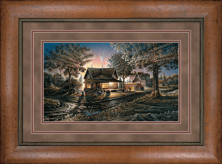 Terry Redlin Fine Art Open Edition:"His First Day - Encore Print ...