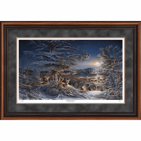 Terry Redlin Hand Signed and Numbered Limited Edition Print:"Evening on ...
