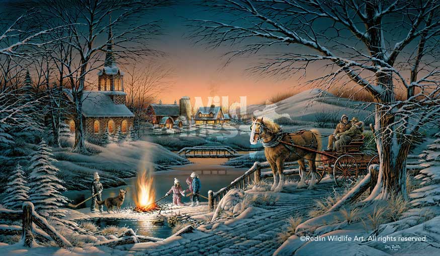 Terry Redlin Hand Signed and Numbered Limted Master Canvas Edition ...