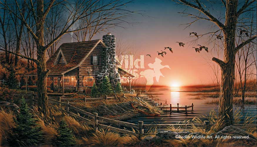 Terry Redlin Handsigned and Numbered Limited Edition Legacy Canvas ...
