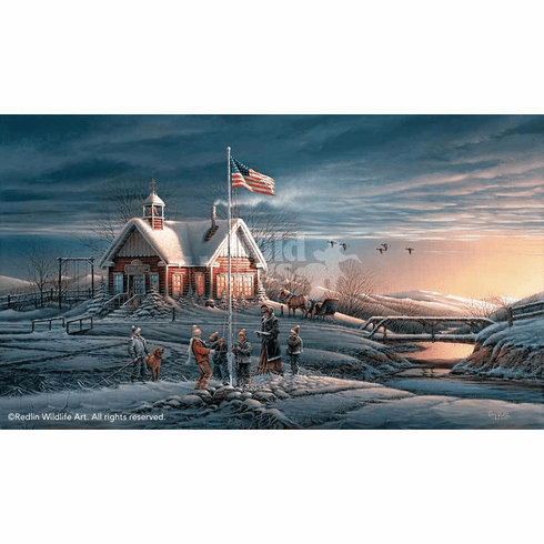 Terry Redlin Limited Edition Print: "America! America!" - Terry Redlin ...