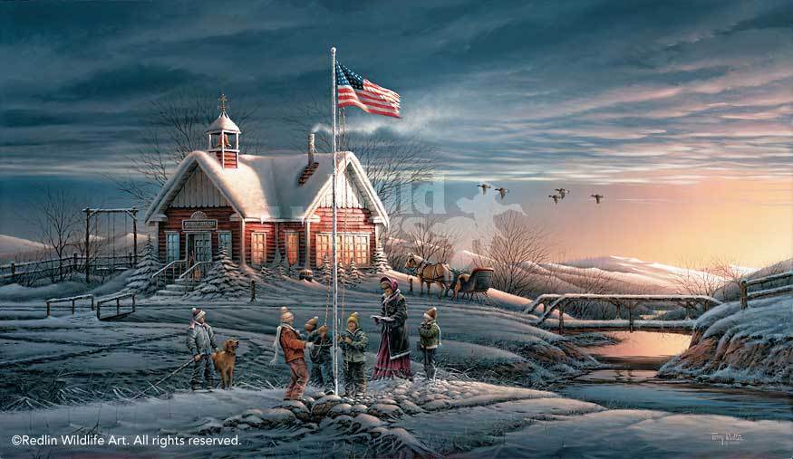 Terry Redlin Limited Edition Print: "America! America!" - Terry Redlin ...