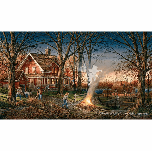 Terry Redlin Museum Edition Oversize Canvas:"Autumn Evening" - Terry ...