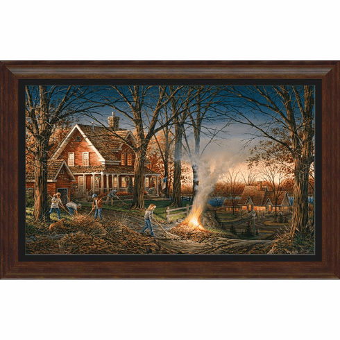 Terry Redlin Museum Edition Oversize Canvas:"Autumn Evening" - Terry ...