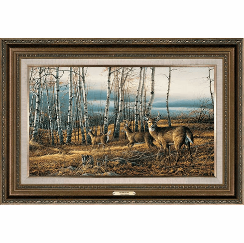 Terry Redlin Open Edition Encore Canvas:"The Birch Line " - Terry ...