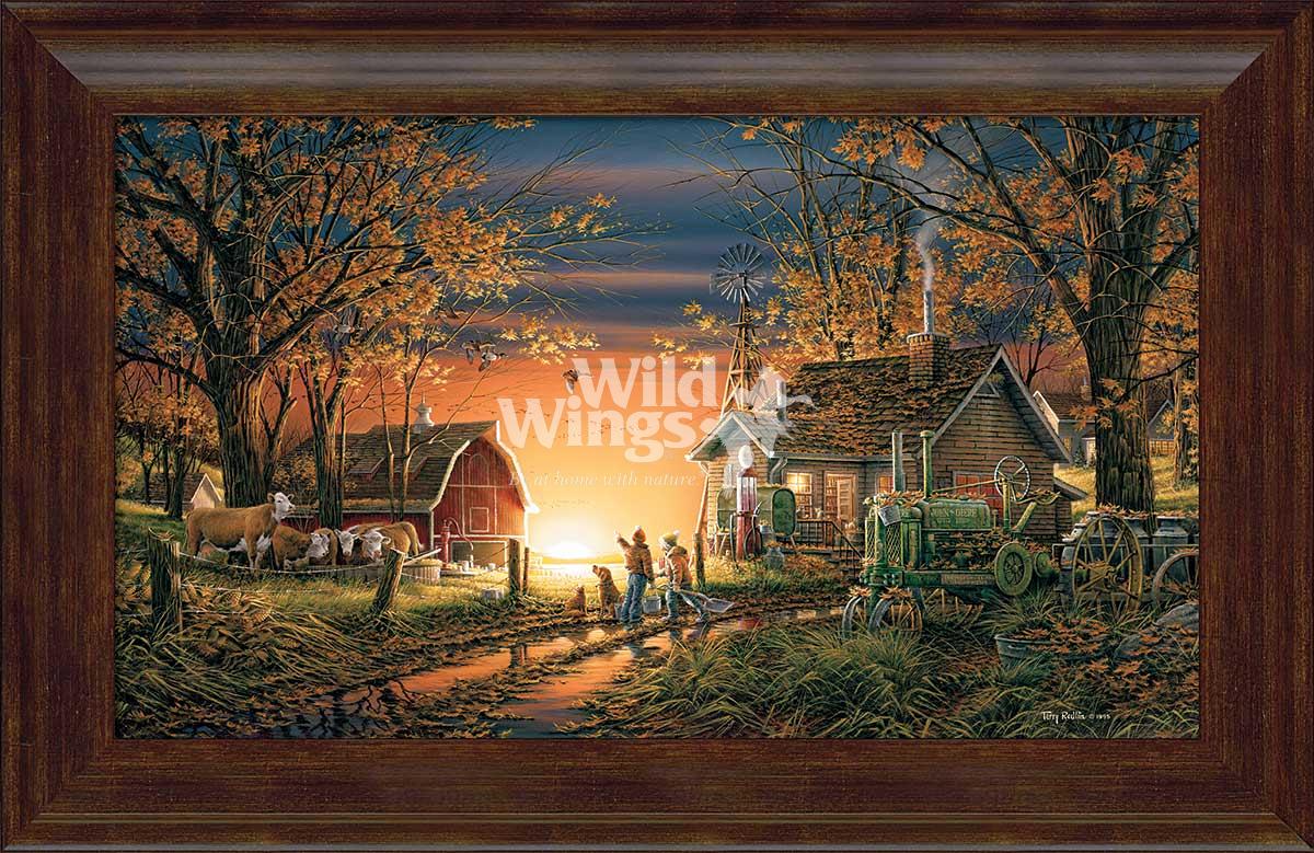 Terry Redlin Open Edition Fine Art Canvas:" Morning Surprise" - New ...