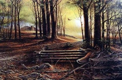 Terry Redlin Print-Signed and Numbered:"April Snow" - Terry Redlin