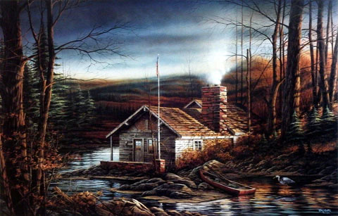 Terry Redlin Print-Signed and Numbered:"Autumn" - Terry Redlin