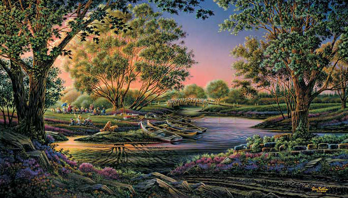 Terry Redlin Signed by the Artist Limited Edition Canvas Lithograph ...