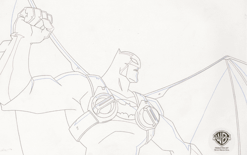 The Batman Original Production Drawing: "Batman" - The Batman