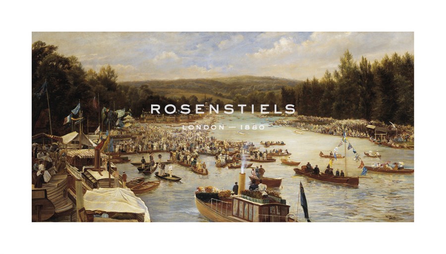 Theodore Hines Hand Numbered Limited Edition Print on Paper :"Boating ...