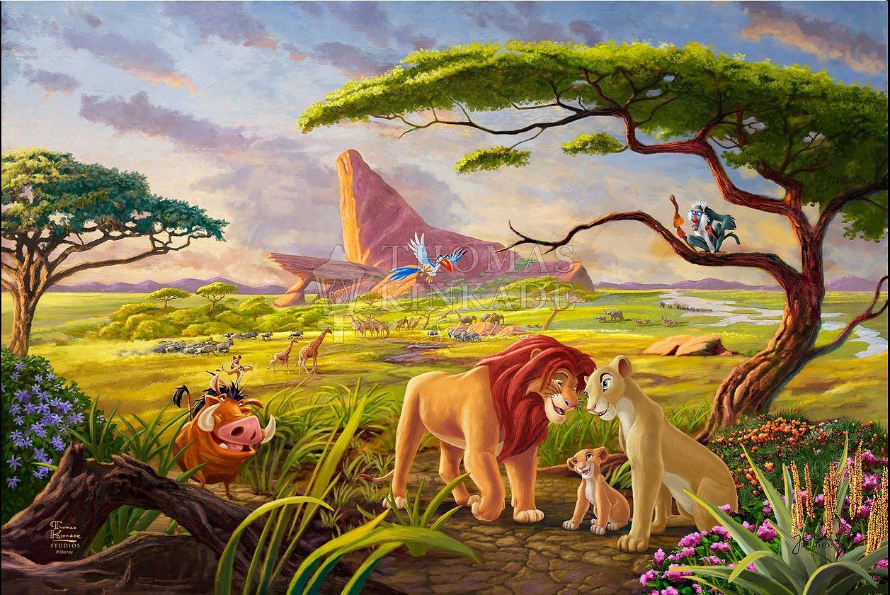 Thomas Kinkade Disney Dreams Collection Limited Edition Giclee ...