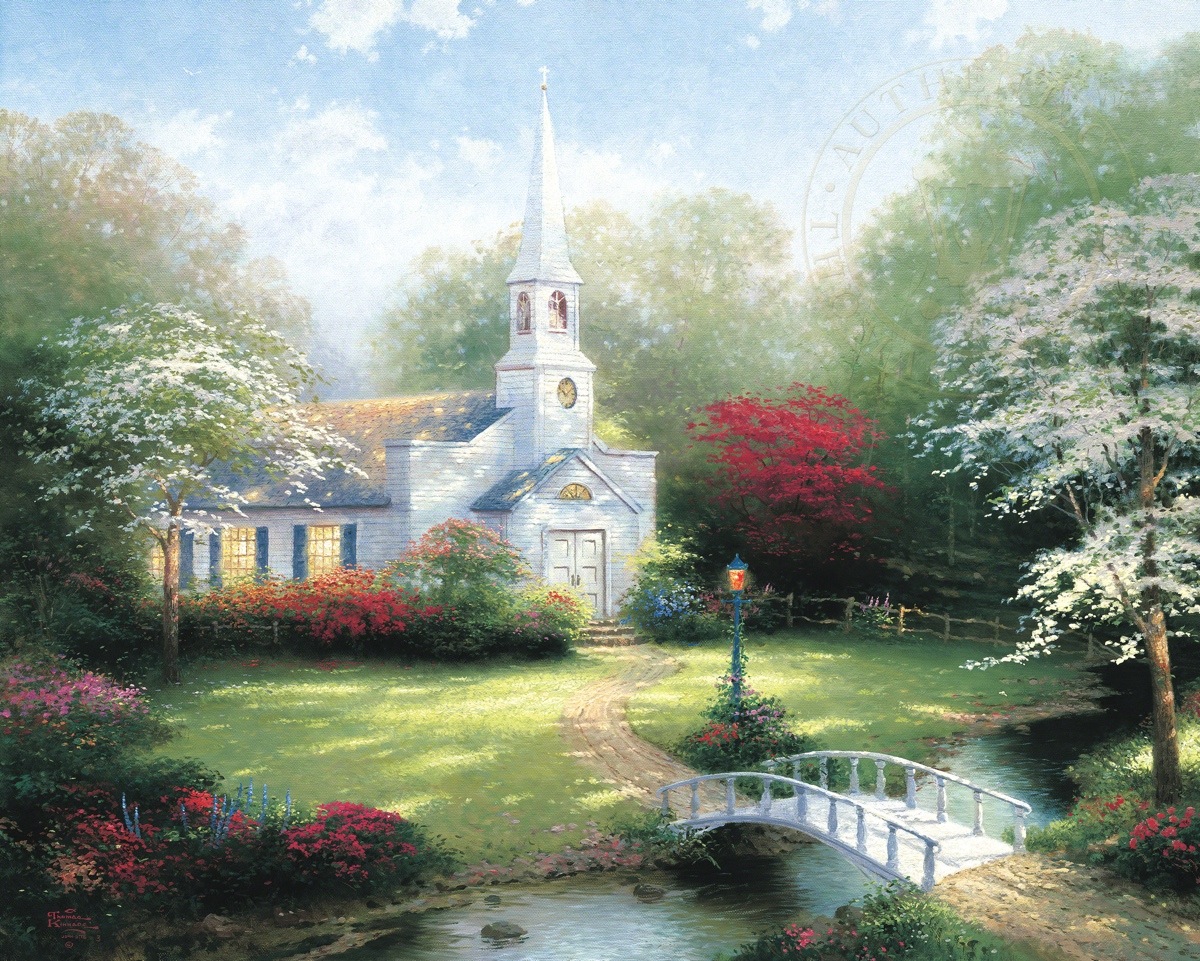 Thomas Kinkade Signed and Numbered Limited Edition Hand Embellished ...