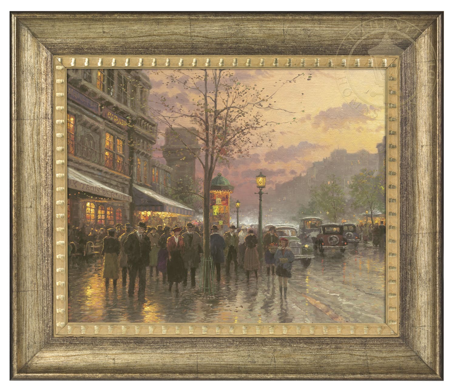 Thomas Kinkade Studios: "Boulevard Lights, Paris - 16' x 20 ...