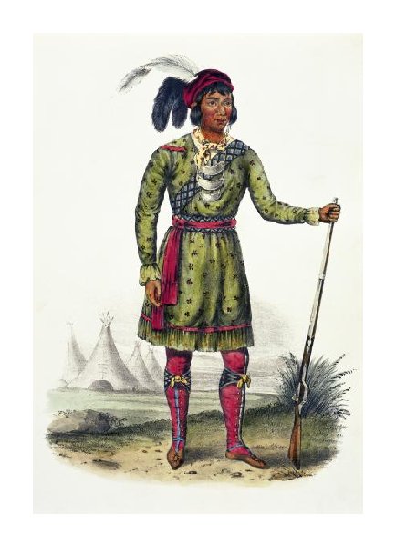 Thomas Lorraine McKenney Fine Art Open Edition Giclée:"Osceola, a ...