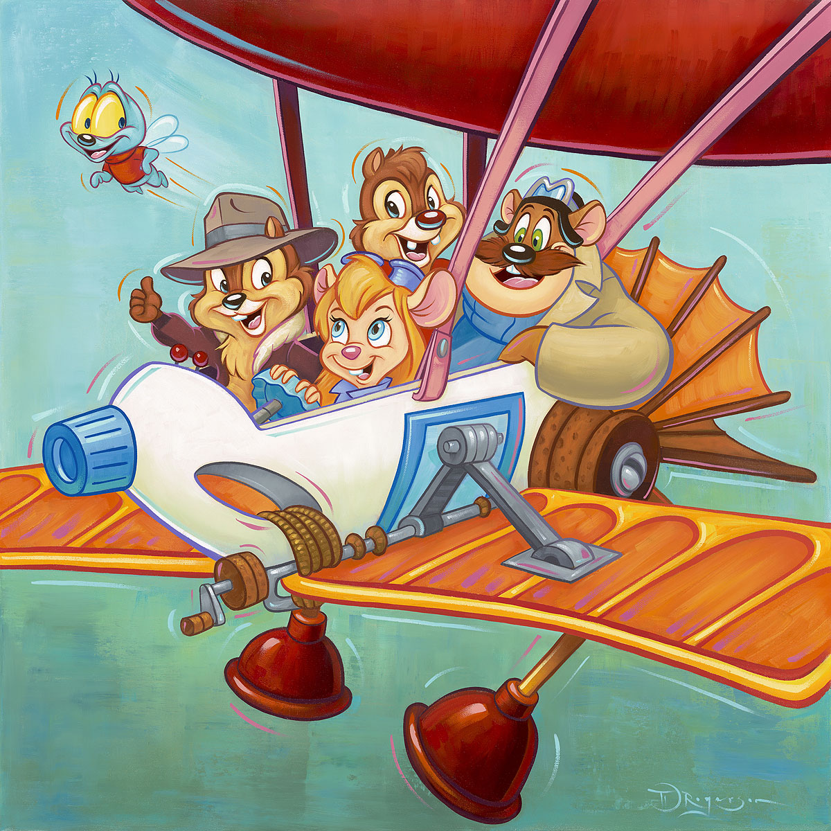 Tim Rogerson Artist Signed Disney Ltd Ed Gallery Wrap Canvas:"The ...
