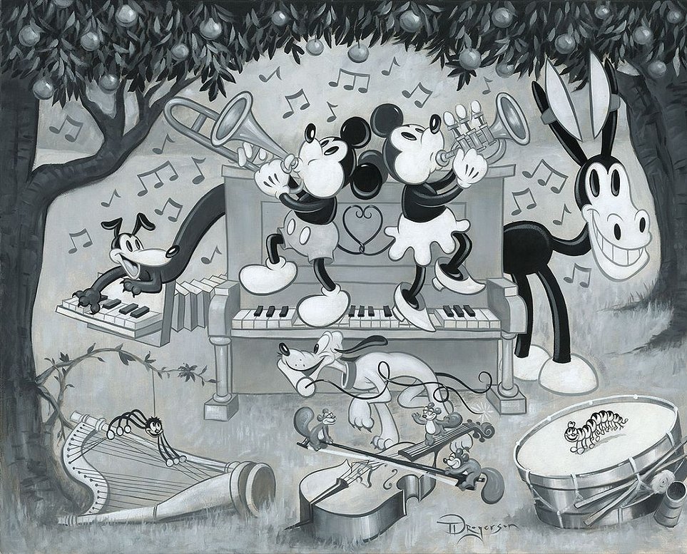 Tim Rogerson Artist Signed Embellished Limited Edition Canvas Giclee ...