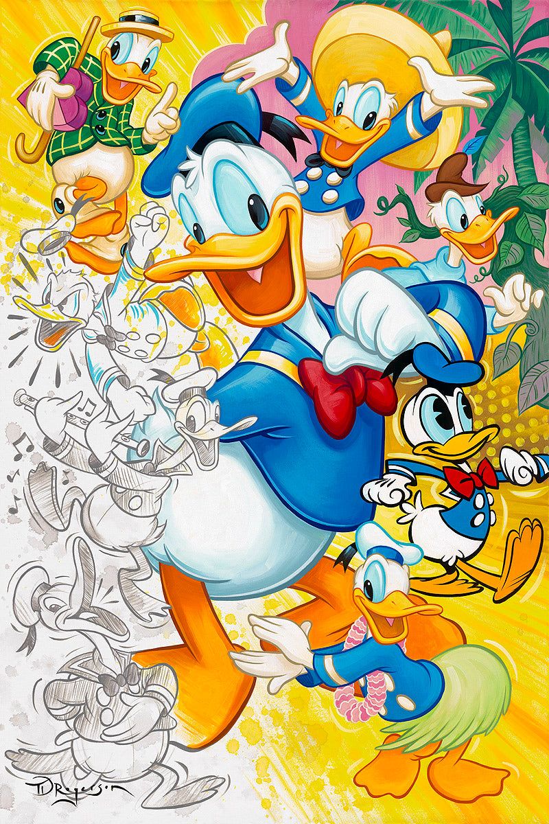 Tim Rogerson Disney Limited Edition Gallery Wrap Canvas Giclee:"90 ...