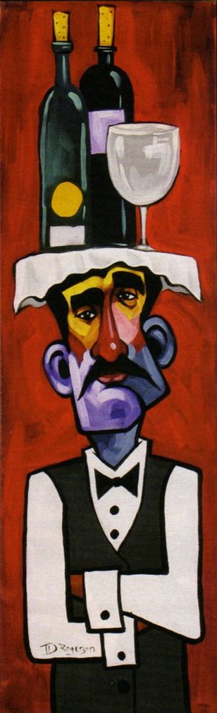 Tim Rogerson Handsigned and Numbered Embellished Giclee on Canvas:"I'm ...