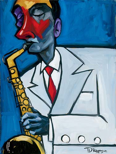 Tim Rogerson Handsigned and Numbered Embellished Giclee on Canvas:"In ...