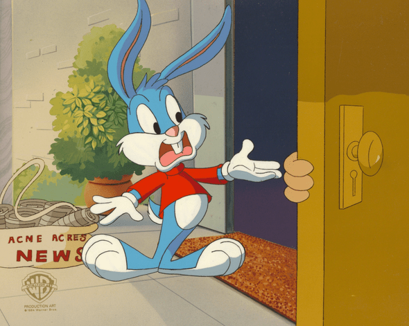 Tiny Toons Original Production Cel: "Buster Bunny" - Tiny Toon Adventures