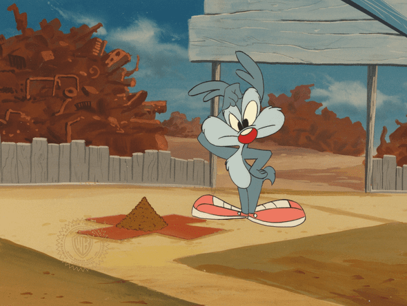 Tiny Toons Original Production Cel: "Calamity Coyote" - Tiny Toon ...